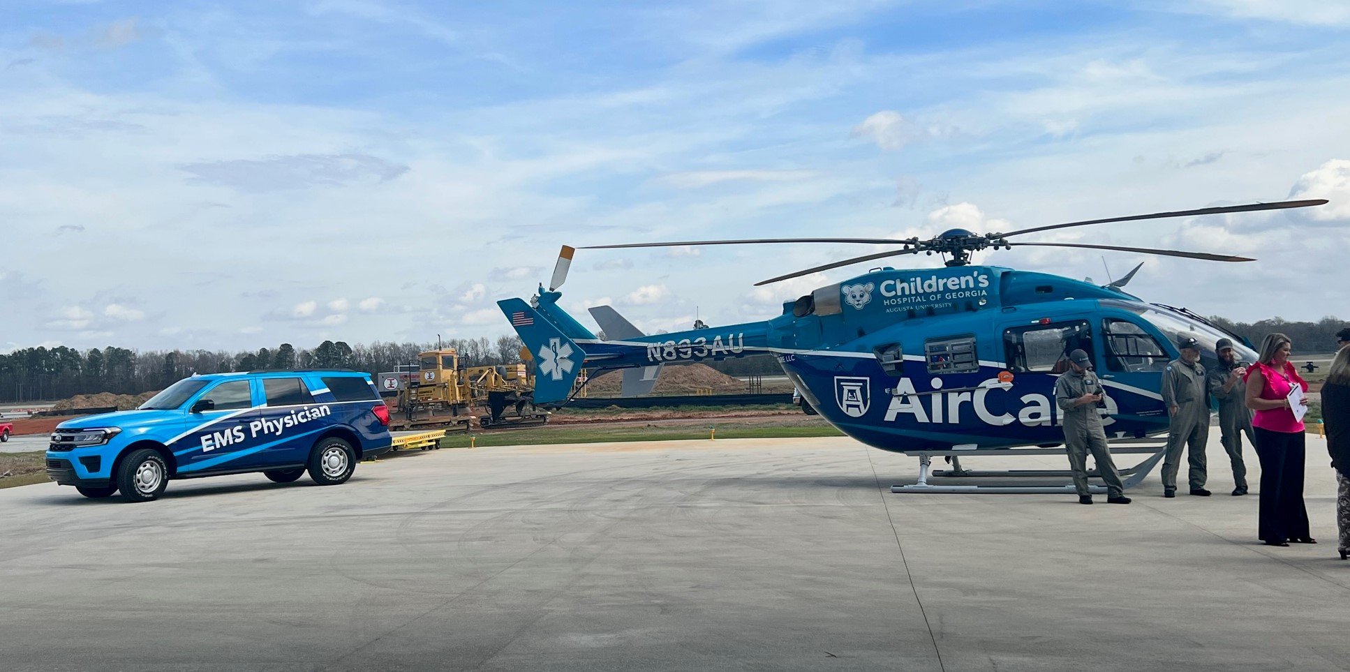 AirCare hangar dedicated Thursday - Augusta Good News