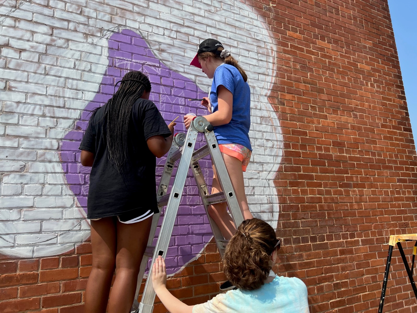 Peace, Love and James Brown: New mural goes up in downtown Augusta ...