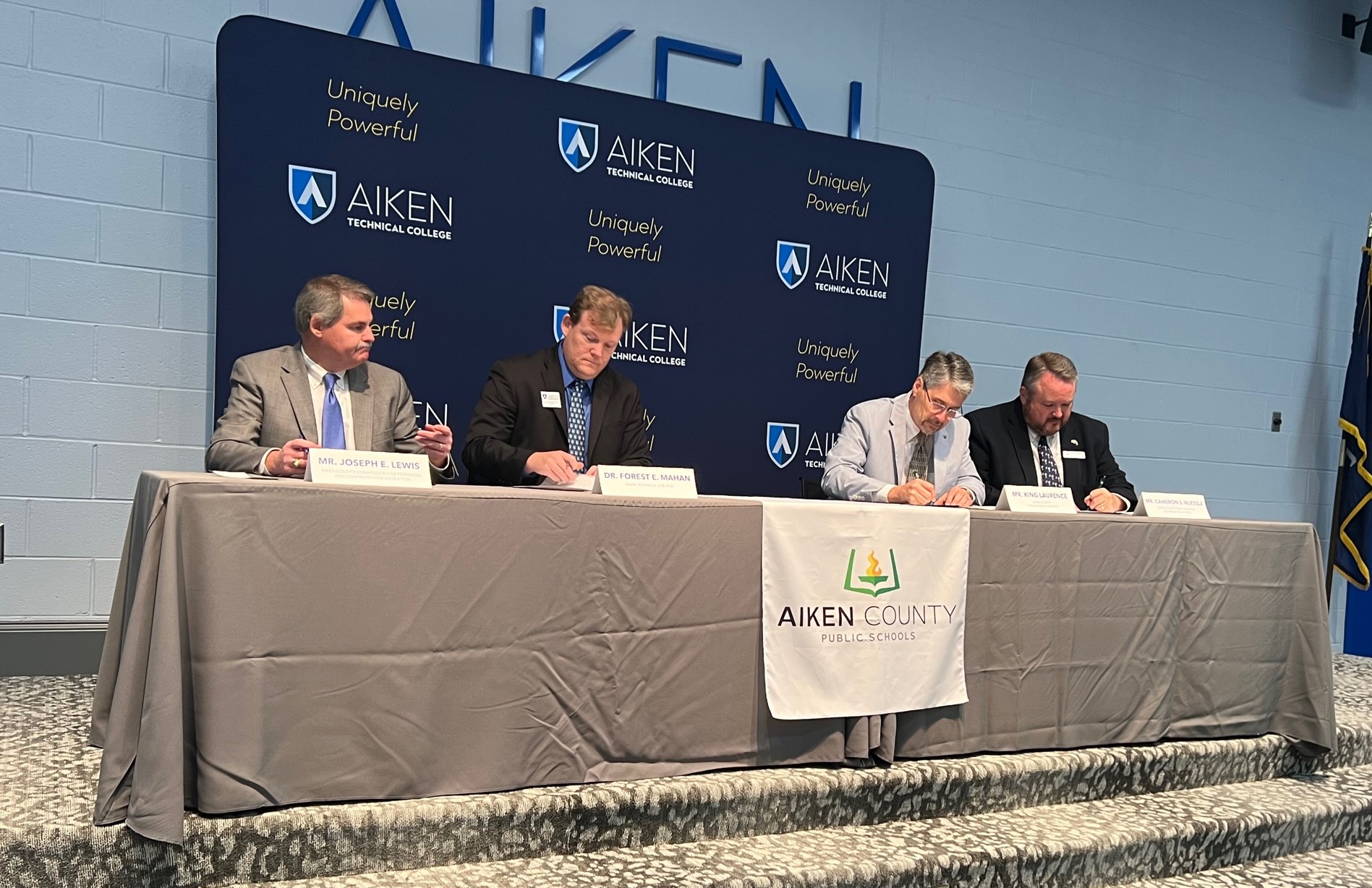 Agreement signed for new Aiken County Career and Technical Center - Augusta Good News