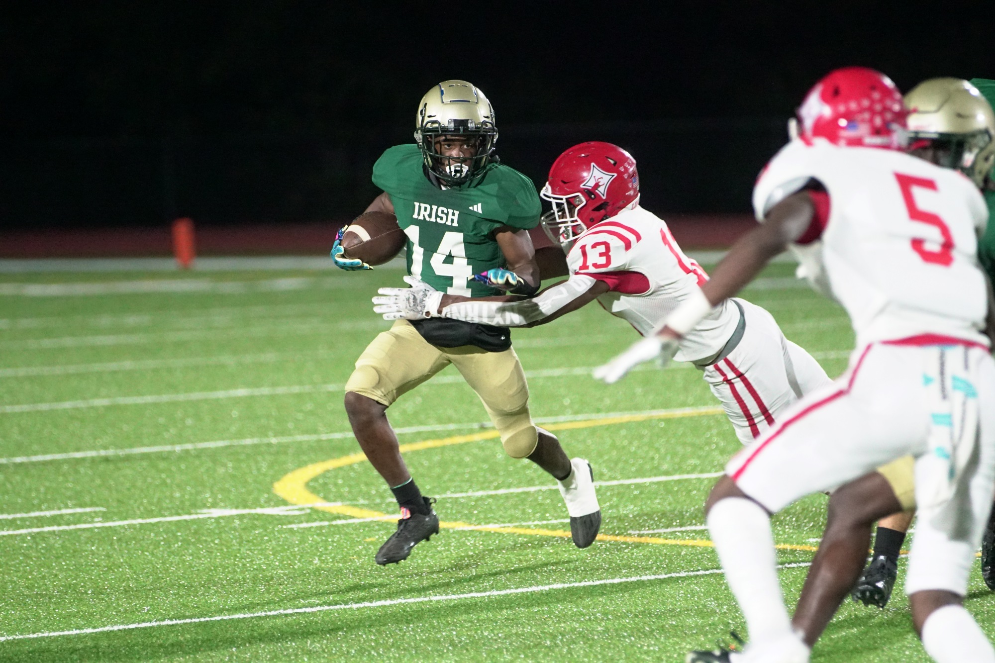 Fightin' Irish tame Red Devils in region match Sept. 29 - Augusta Good News