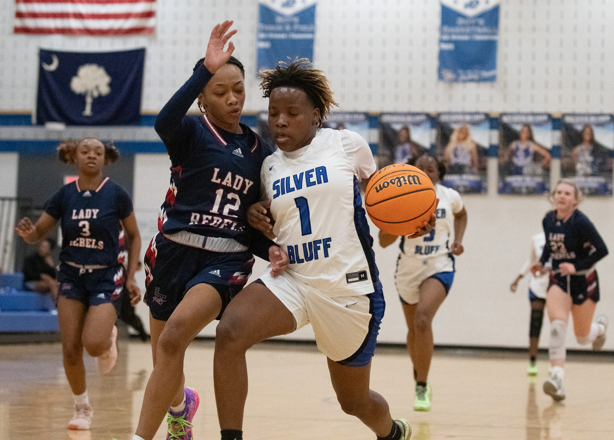 In pictures: Silver Bluff girls remain undefeated in region after ...