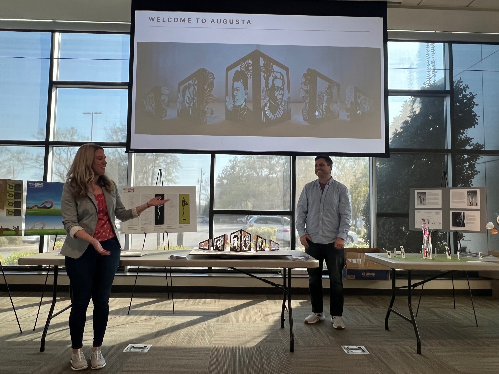 Artists present their ideas for Gateway Sculpture - Augusta Good News