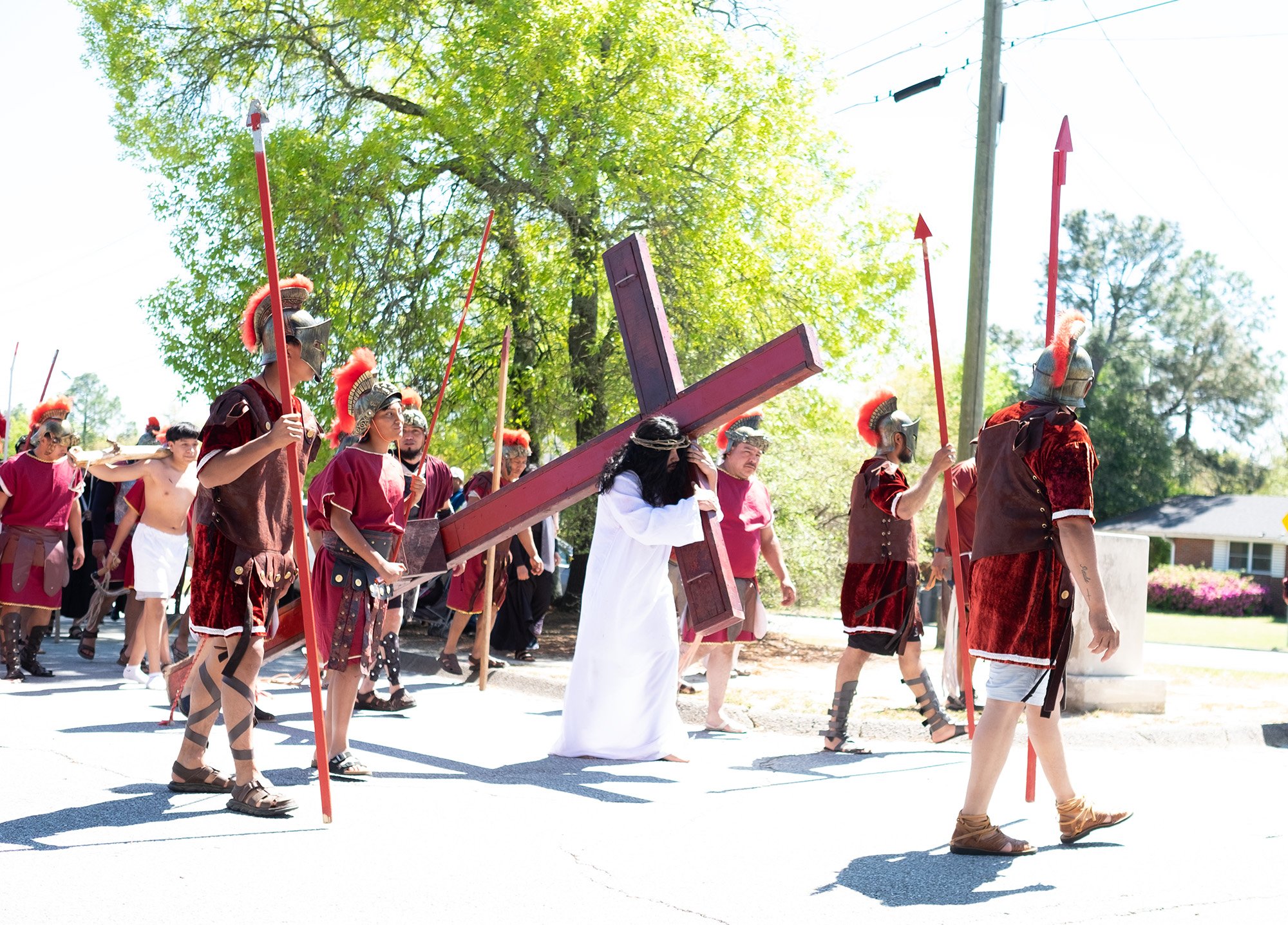 In pictures: Good Friday Stations of the Cross at St. Joseph Catholic ...