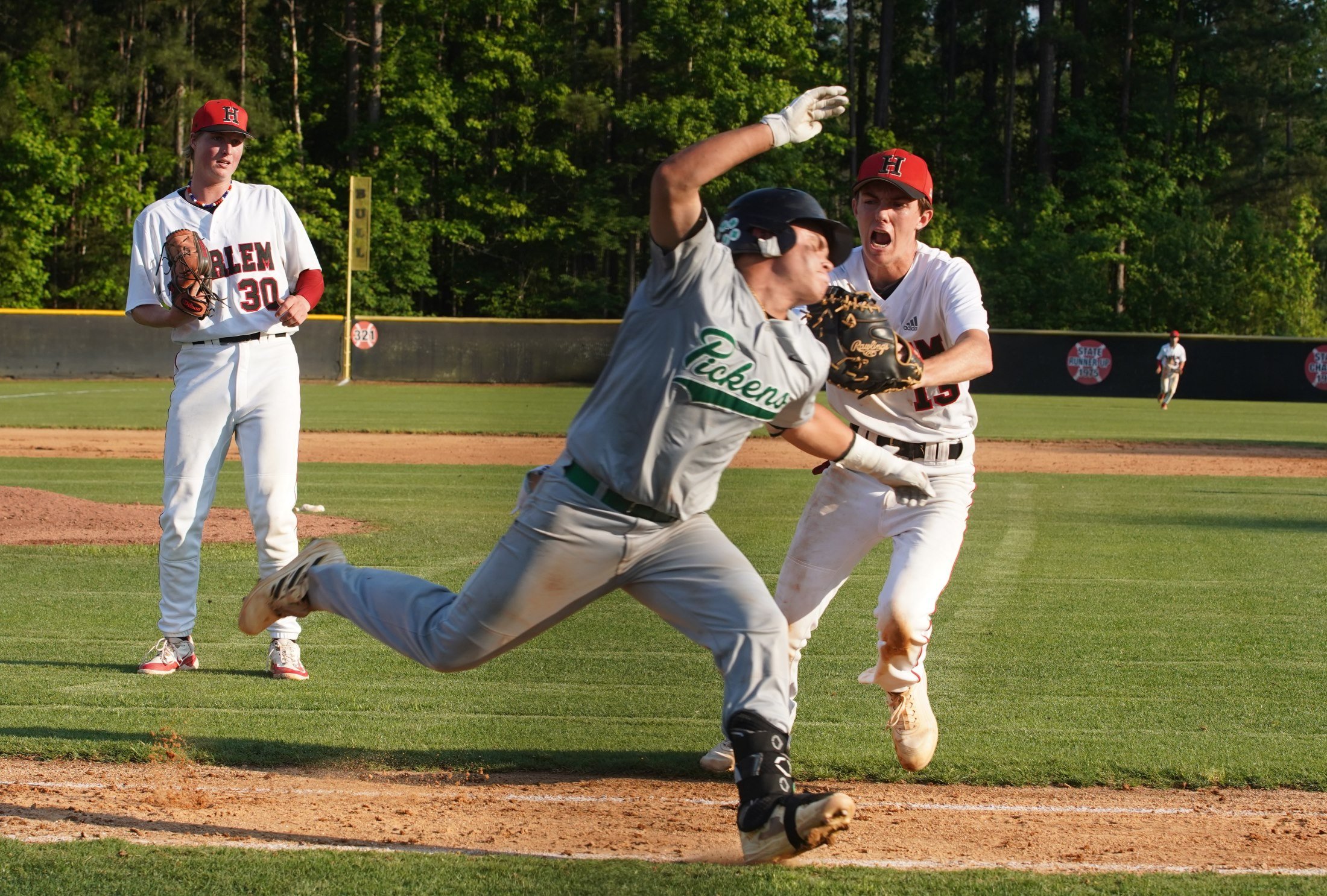 Harlem picks two from Pickens County, advancing to baseball semis ...