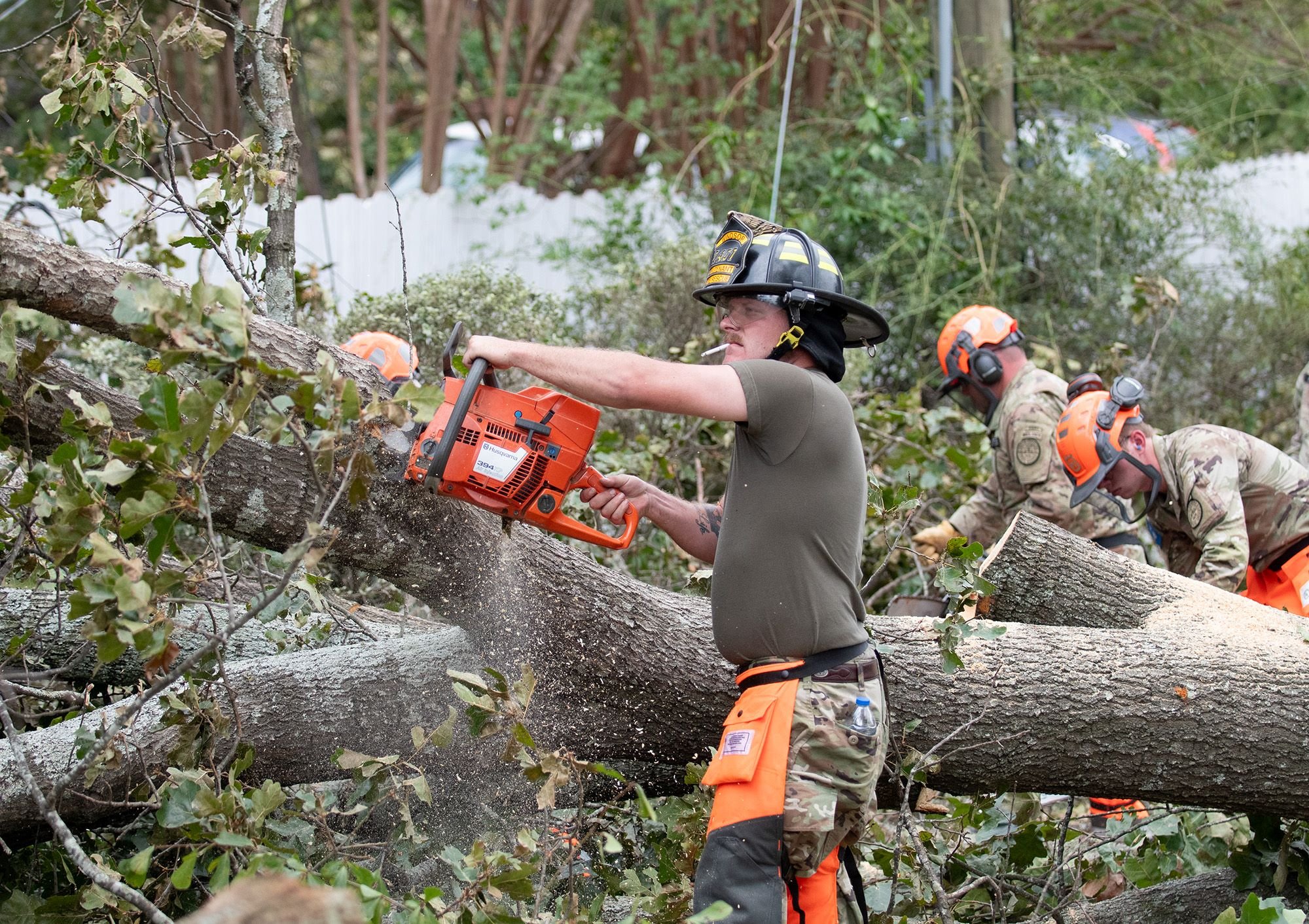 In pictures: Hurricane Helene clean-up continues Sept. 29 - Augusta ...