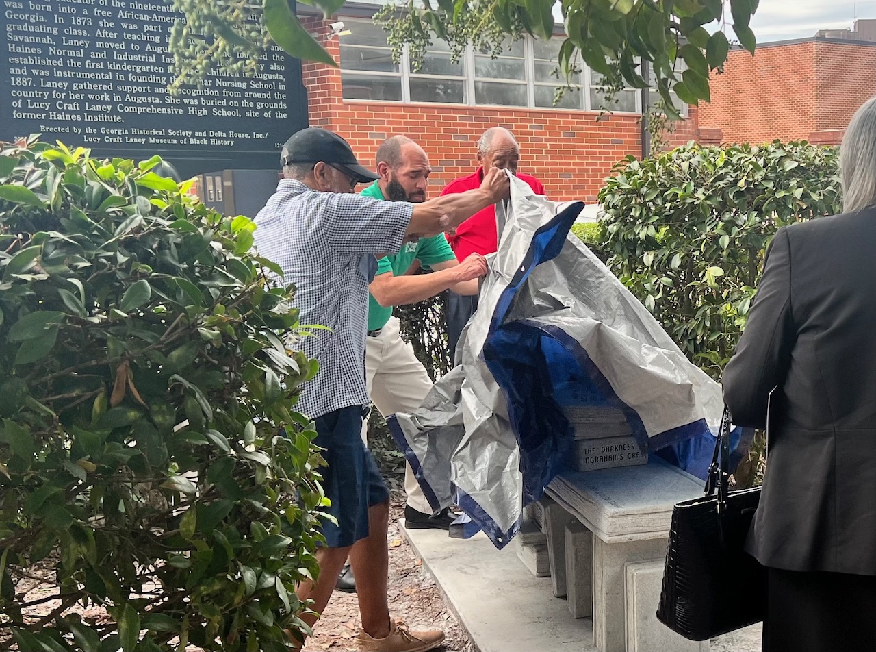 Yerby bench unveiled Sept. 5 - Augusta Good News