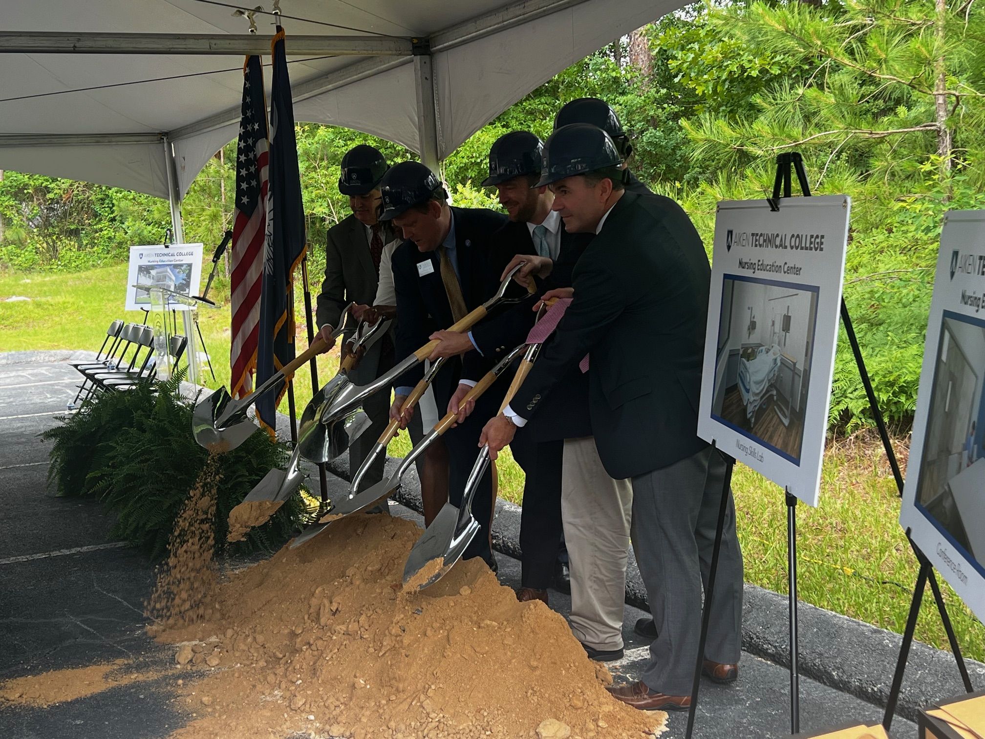 Aiken Tech breaks ground on new nursing education center - Augusta Good ...